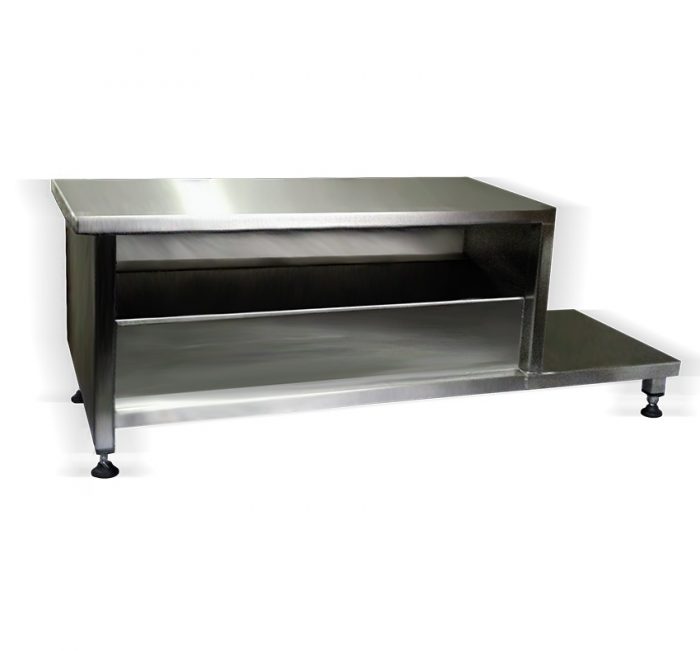 Footrest Step Over Bench - Clean Room Equipment Ltd