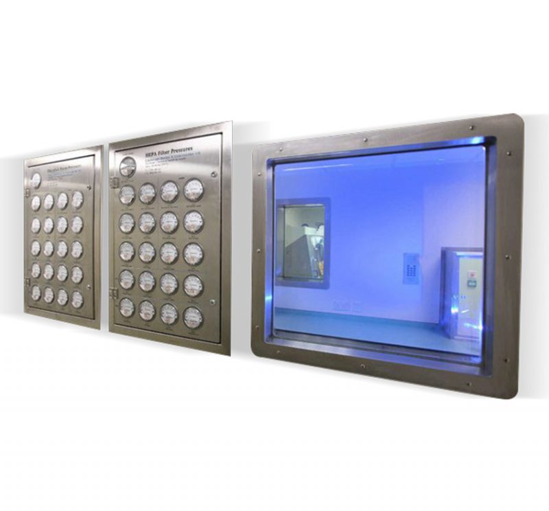 Vision Panels | Stainless Steel | Clean Room Equipment Ltd